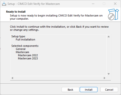 How to install | CIMCO Edit Verify